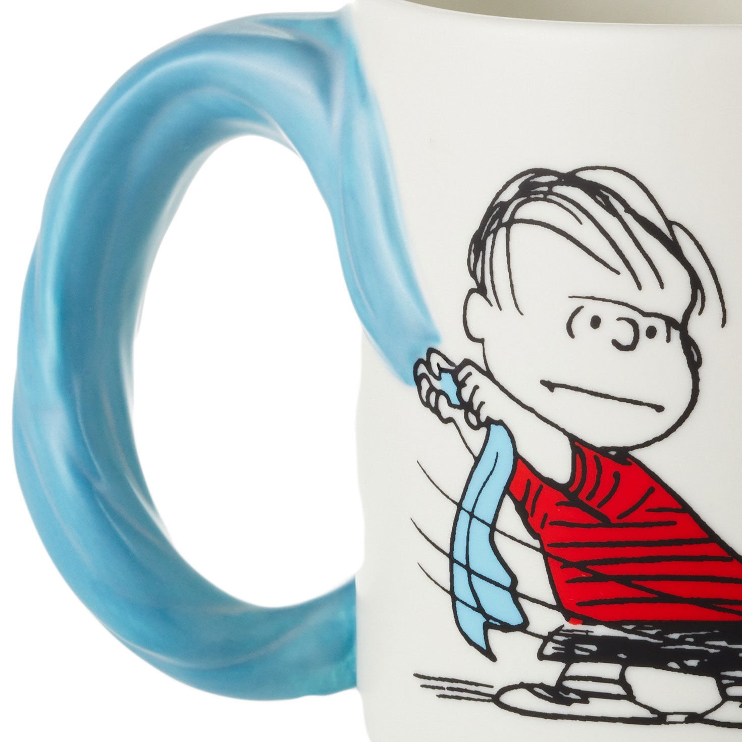 Peanuts Linus and Snoopy 3 Dimensional Blanket Mug, 17 Oz. - Etsy