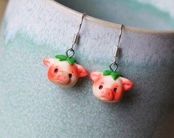 Strawberry Cow Clay - Etsy