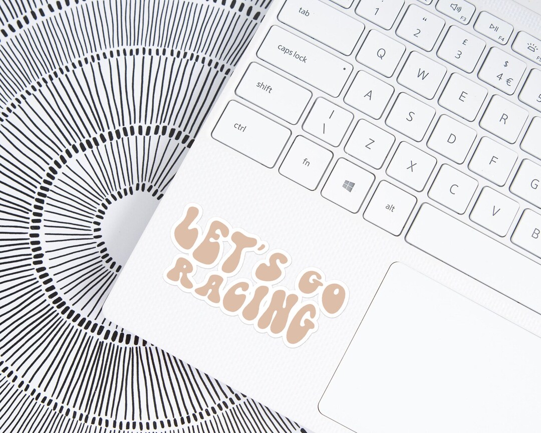 Retro Racing Sticker, Vintage F1 Inspired Decal, Motorsport Gift ...