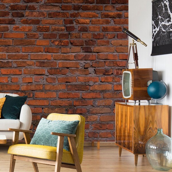 3d Brick Wallpaper - Etsy