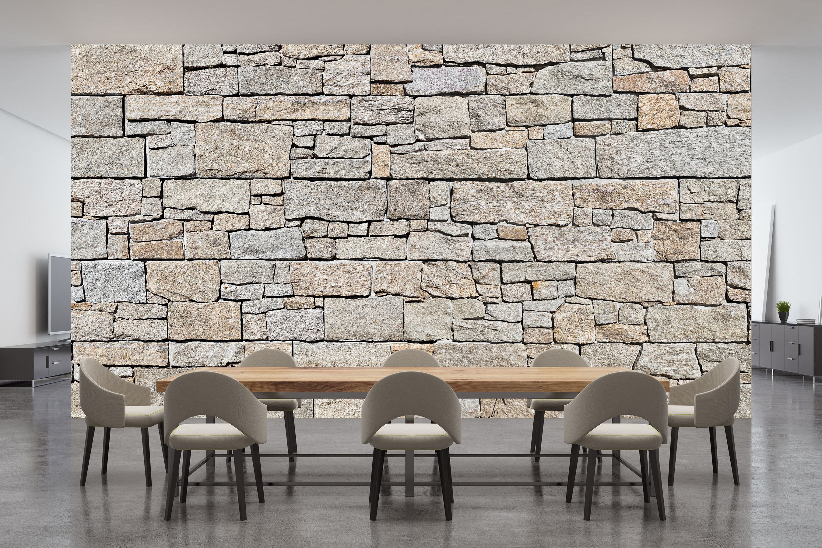 Just Stone Effect Wall Mural Bedroom Wallpaper Living Room - Etsy UK