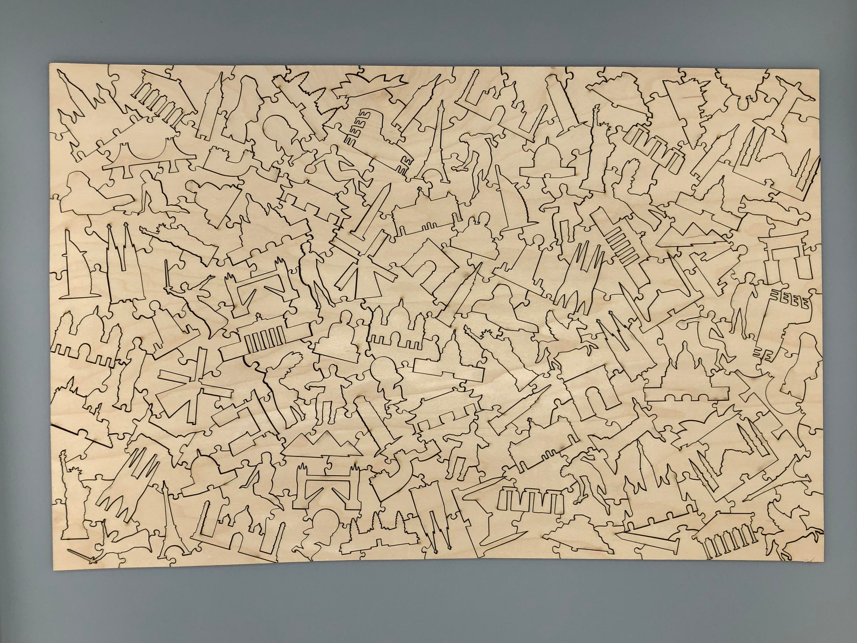 Wooden Jigsaw Puzzle St Basil's Cathedral - Etsy