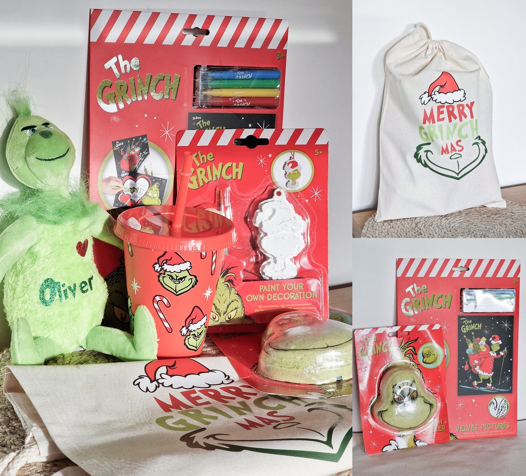 Christmas Eve Gift Box Grinch Christmas Hamper Personalised December ...