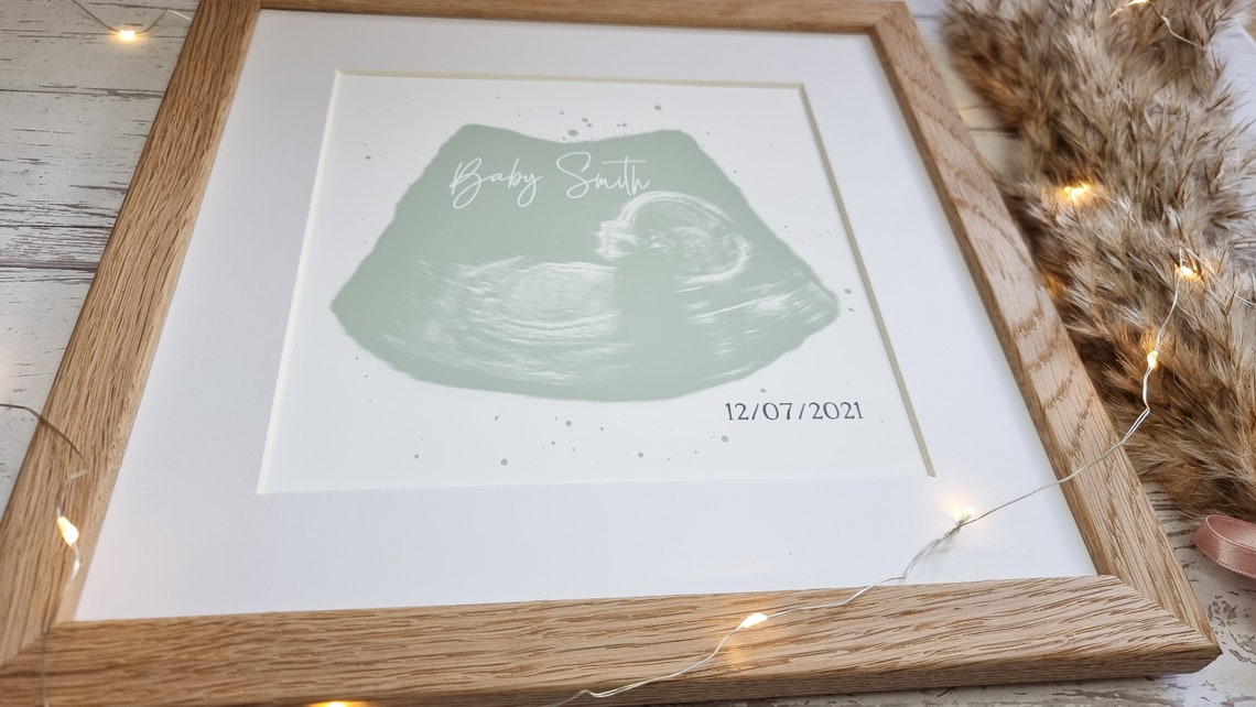 BABY SCAN GIFT Ultra Sound Gift for Baby Shower Gift for | Etsy