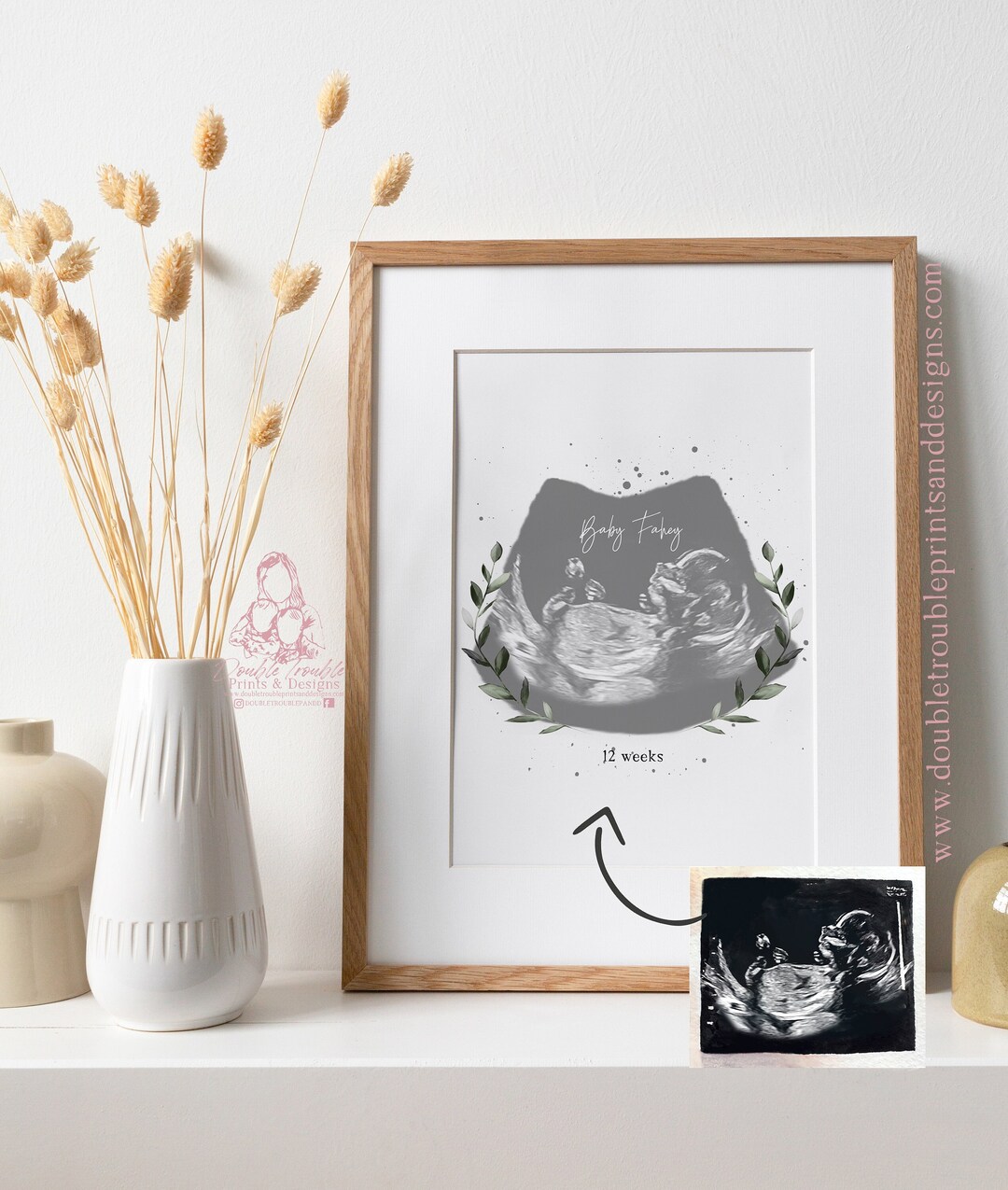BABY SCAN GIFT Ultra Sound Gift for Baby Shower Gift for Mum ...