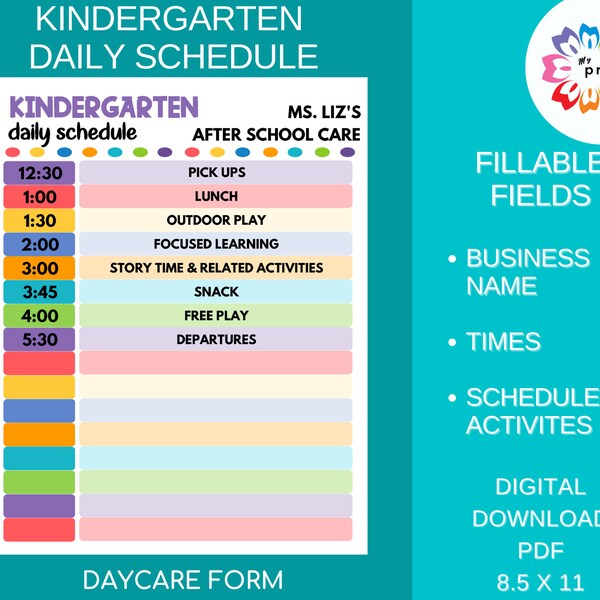 Child Care Daily - Etsy