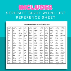 Sight Words Crossword Puzzle Worksheets | 220 Dolch Words | 33 Puzzles ...