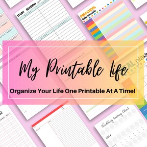 School Daily Planner Page | Printable Organizer for Students and ...