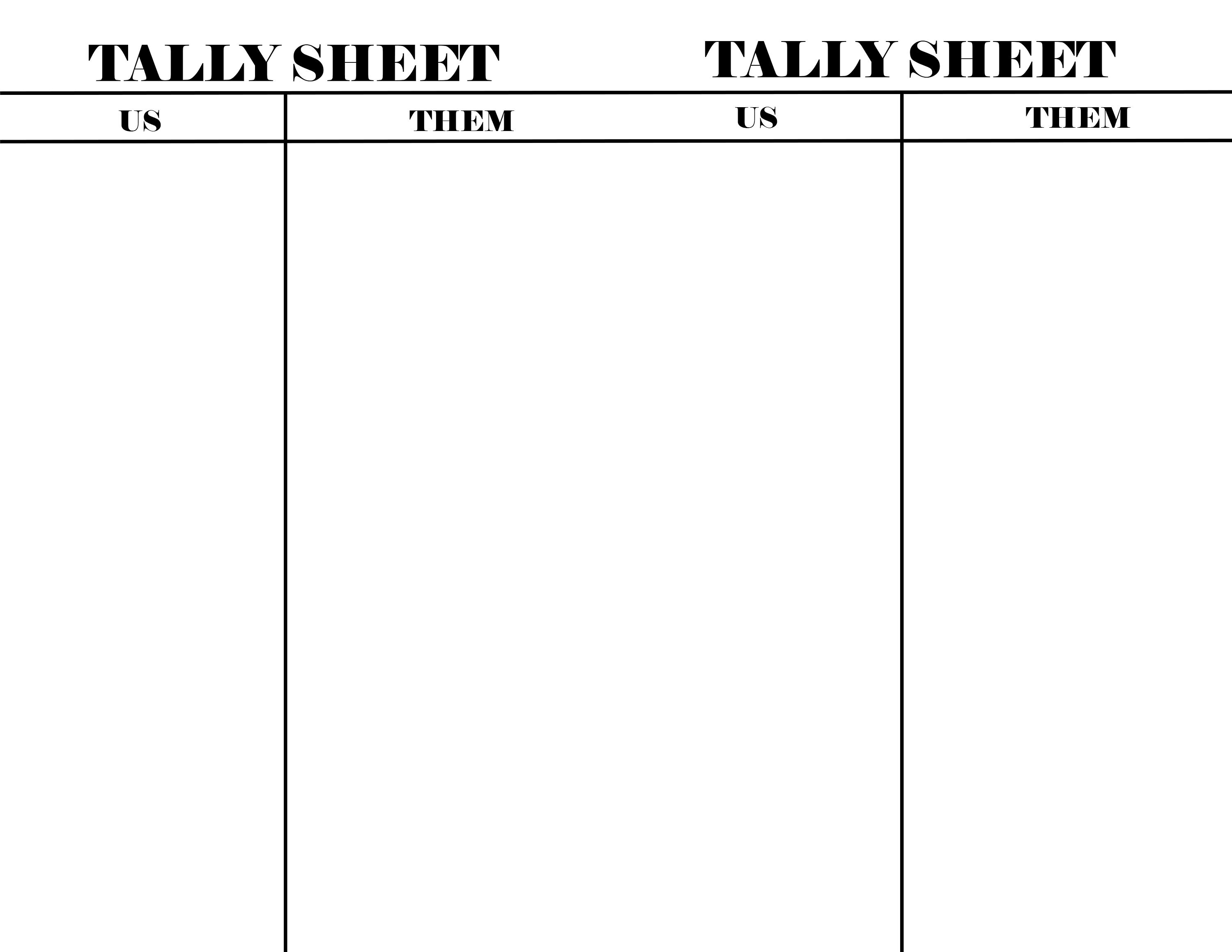 Bunco Score Card Set – Printable Tally & Table Cards (digital Download ...