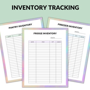 Printable Meal Planner | Daily, Weekly & Monthly Prep | Shopping List ...