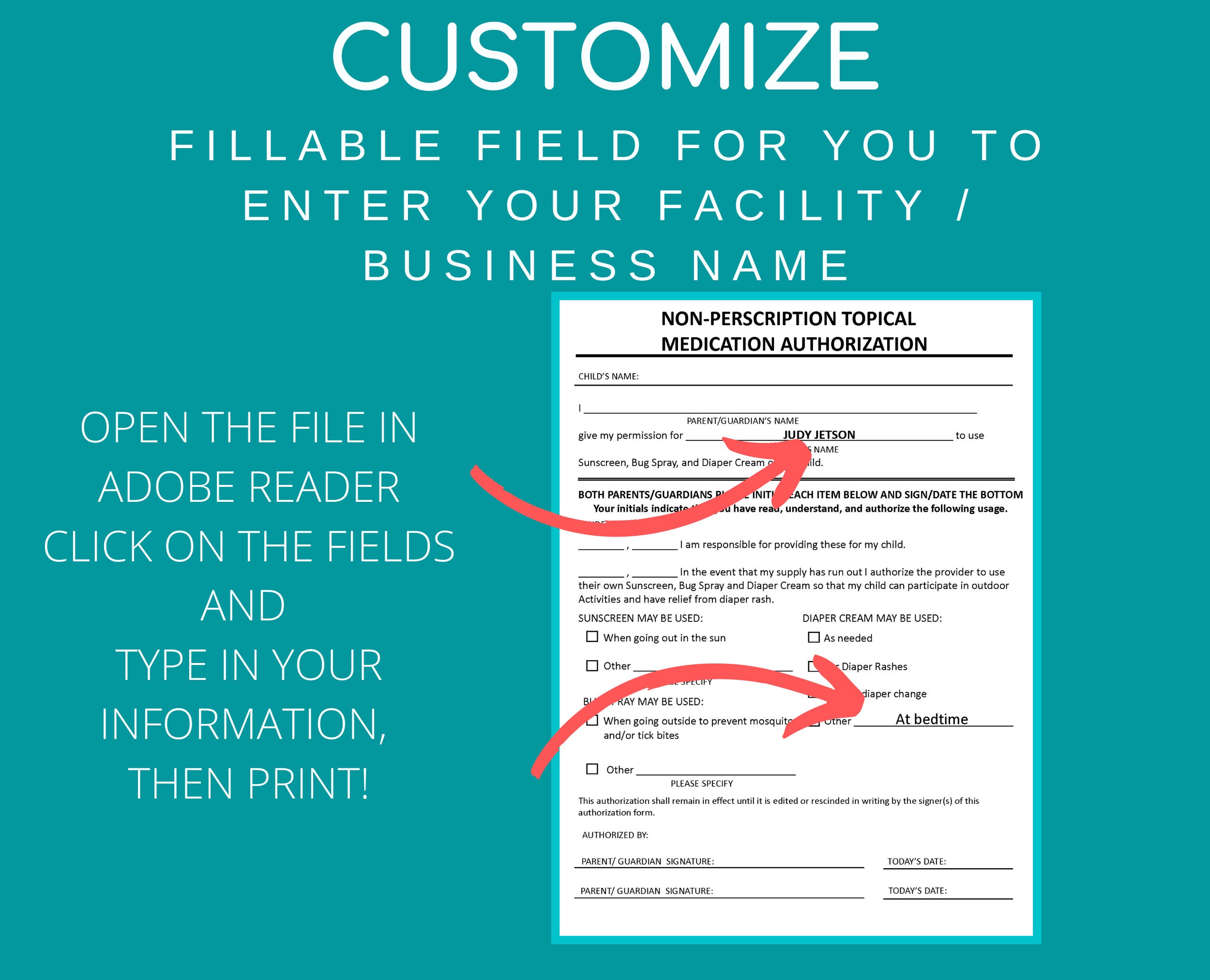 Medication Authorization for Non-prescription Topicals, Diaper Cream ...
