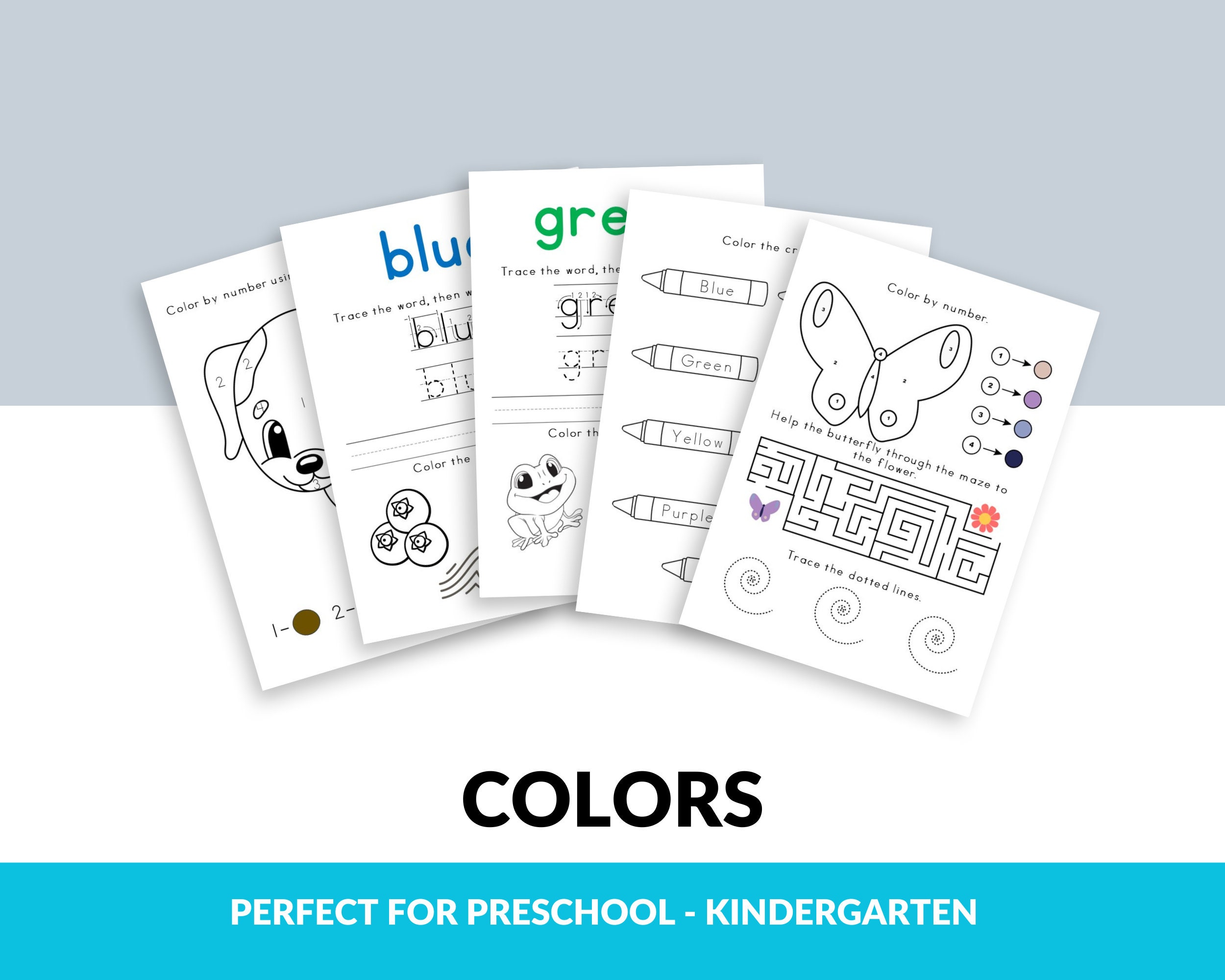200 Printable Preschool Worksheets | Handwriting Practice | ABC Tracing ...