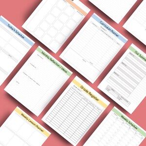 Summer School Planner, 12 Week Undated Pre K to High School and ...