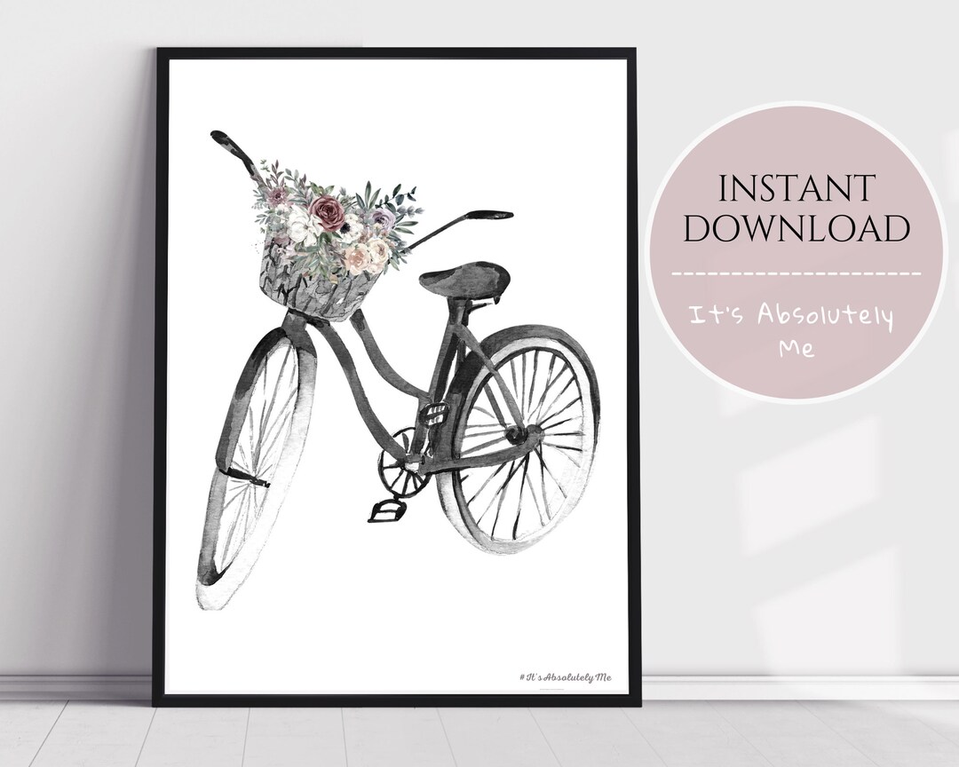 Bicycle Art, Bicycle Decor, Bike Wall Art, Bike Wall Decor, Bicycle ...