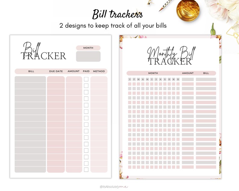 Savings Tracker Printable Budget Planner for Your Finances - Etsy