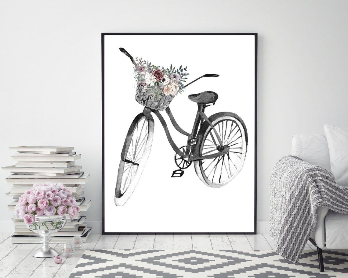 Bicycle Art Bicycle Decor Bike Wall Art Bike Wall Decor - Etsy