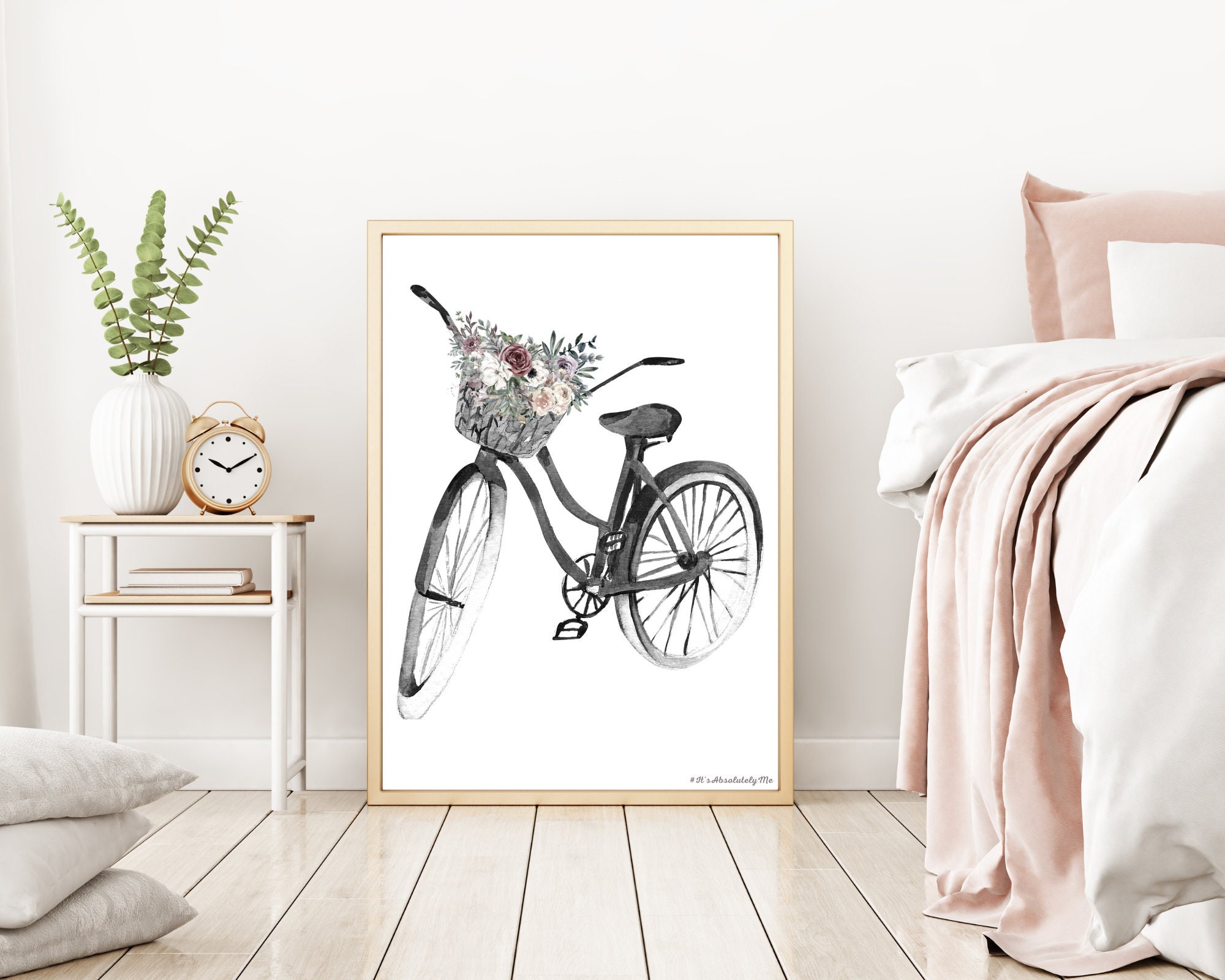 Bicycle Art Bicycle decor Bike wall art Bike wall decor | Etsy