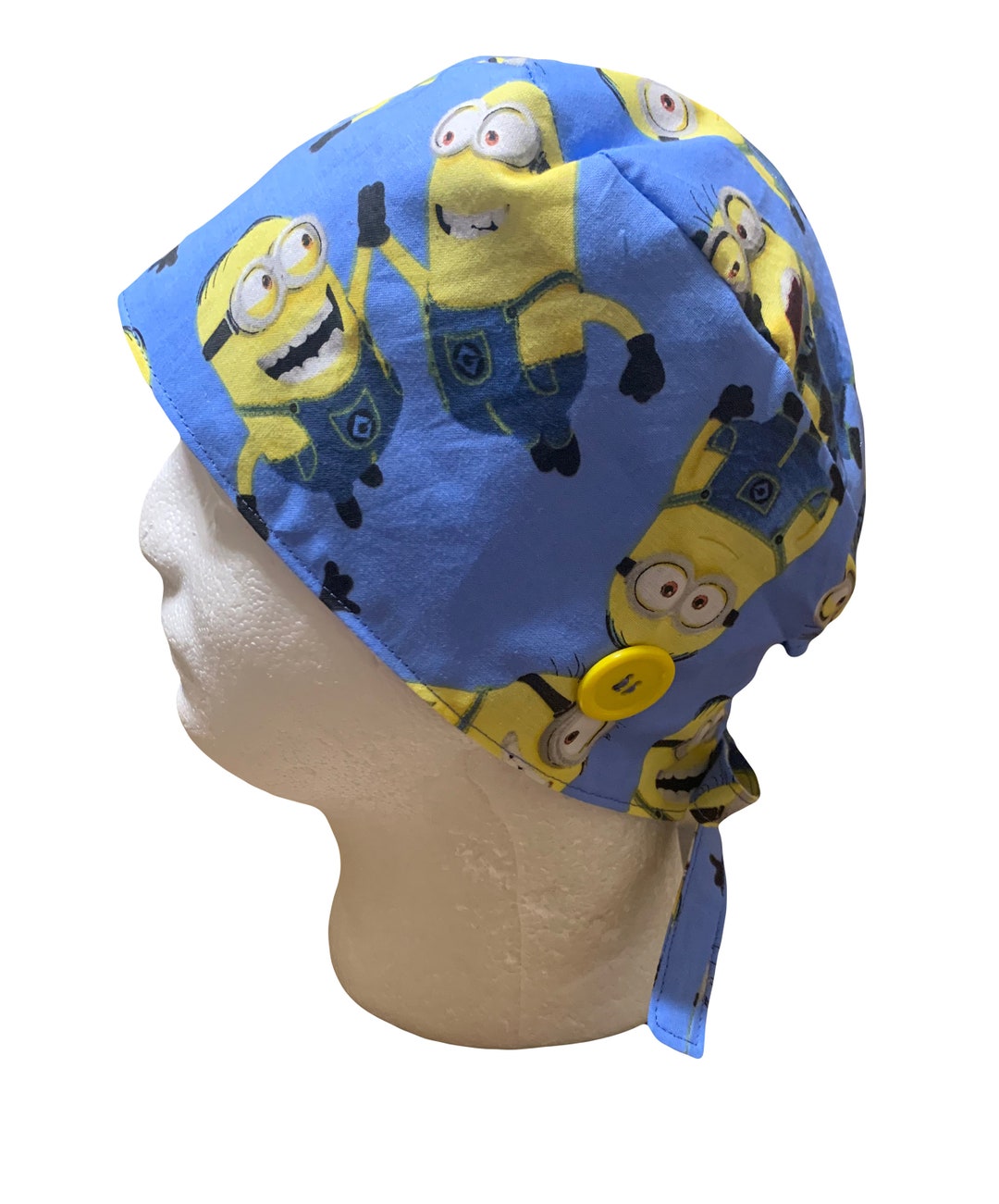 Minions Scrub Cap, Despicable Me Nurse Hat, Medical Surgical Hat With ...
