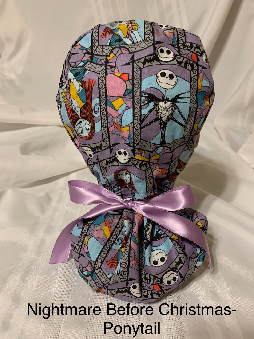 Nightmare Before Christmas Scrub Cap - Etsy