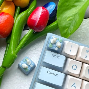 Duck Pond Keycap | Handmade Artisan Keycap | Mechanical Keyboard Cherry ...