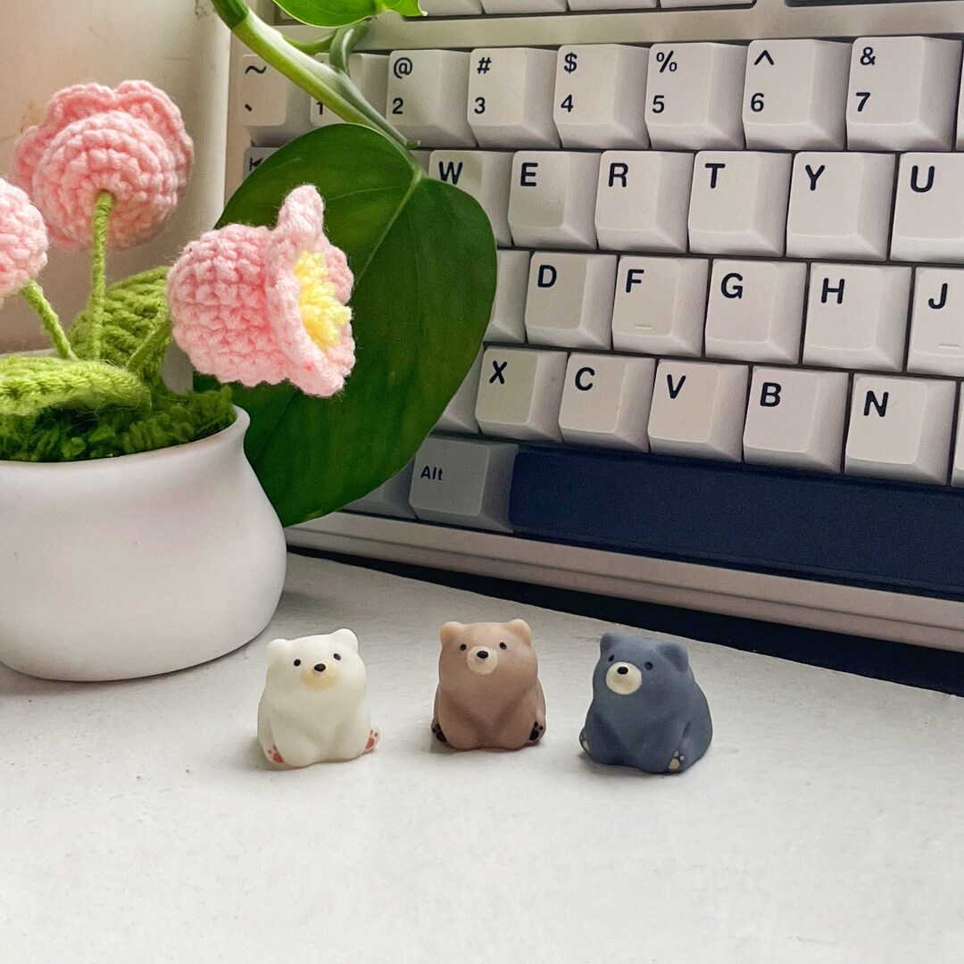 Bear Keycap | Handmade Artisan Keycap | Mechanical Keyboard Cherry MX ...