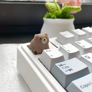 Bear Keycap | Handmade Artisan Keycap | Mechanical Keyboard Cherry MX ...