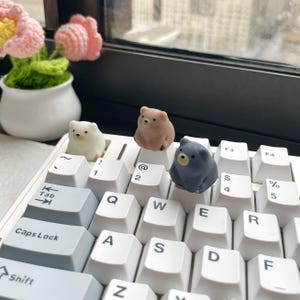 Bear Keycap | Handmade Artisan Keycap | Mechanical Keyboard Cherry MX ...