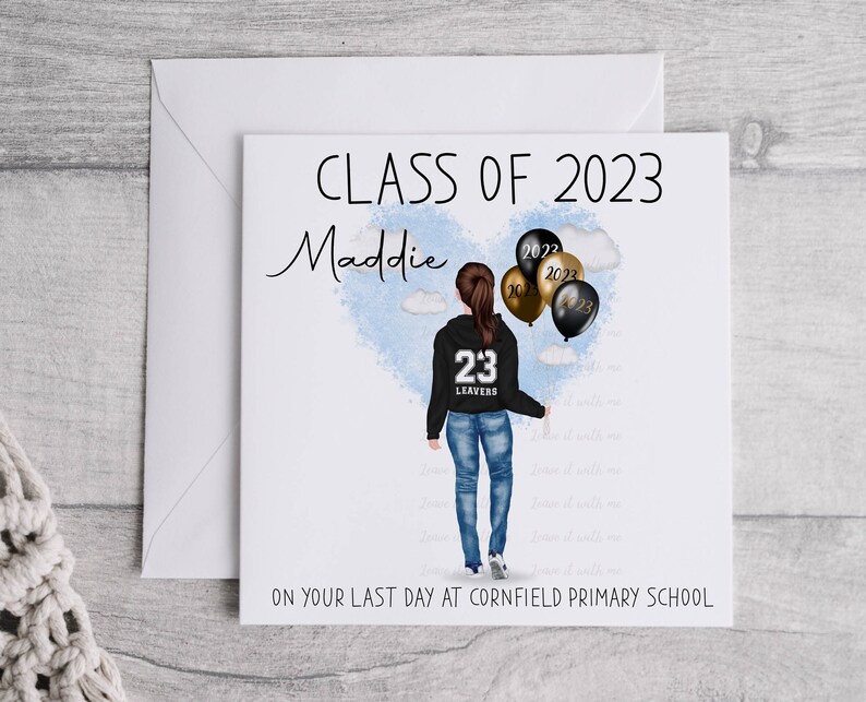 Y6 Leaver Card Last Day of School Card Class of 23 Leavers - Etsy UK