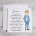 Personalised Male Prom Card | Prom Card for Son/grandson/nephew | Y11 ...