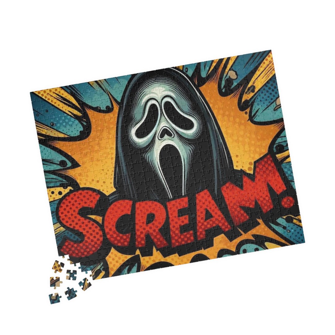 Jigsaw Puzzle, Scream Movie Puzzle, Horror Puzzle, Entertainment Gift ...