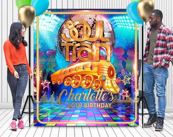 Soul Train Banner | Etsy