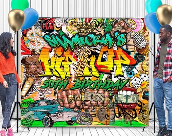 Hip Hop Backdrop | Etsy