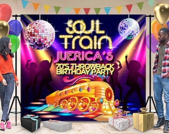 Soul Train Banner | Etsy