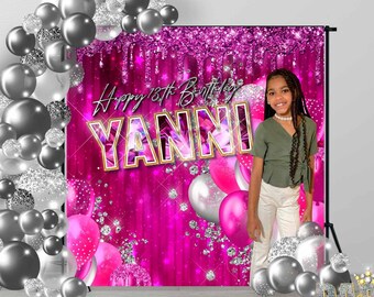 Hot Pink Banner | Etsy