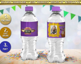 Perk Bottle Label | Etsy