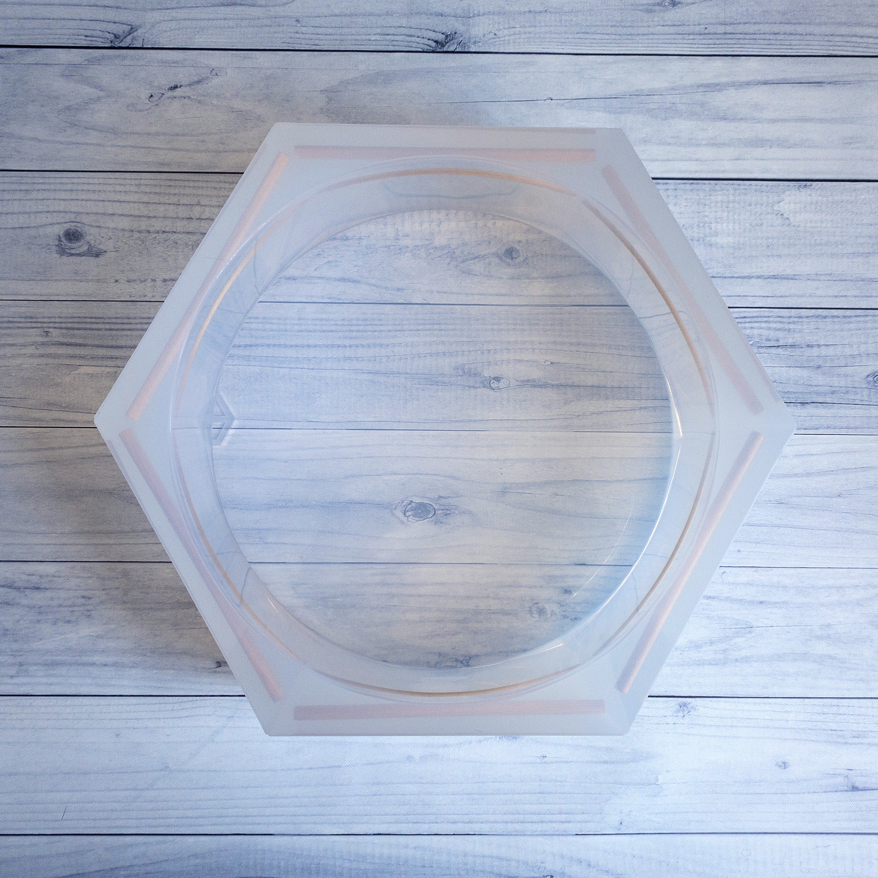 9 x 3 Clear Silicone Round Circle Mold / Deep | Etsy