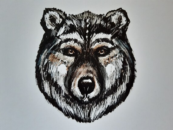 Native American Art Bear