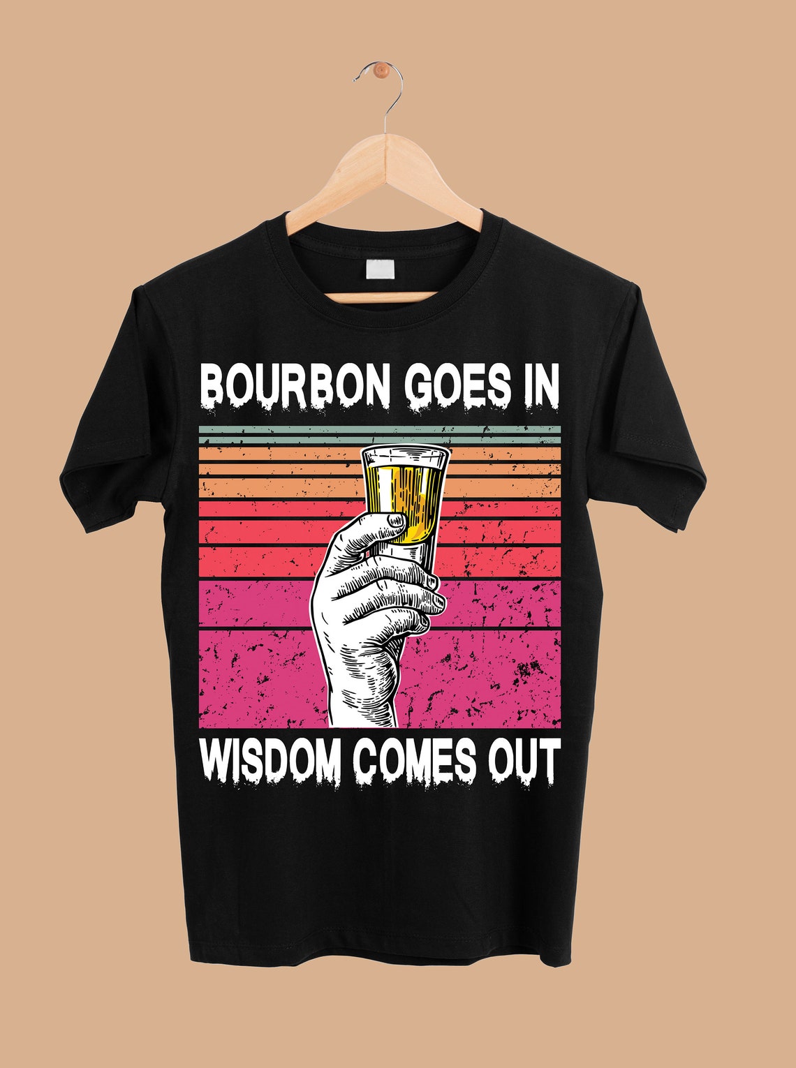 Bourbon Goes in Wisdom Comes Out Png Sublimation Designs - Etsy