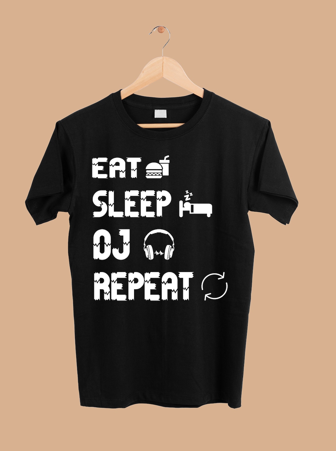 Eat Sleep DJ Repeat Funny Disc Jockey Shirt DJ Png - Etsy