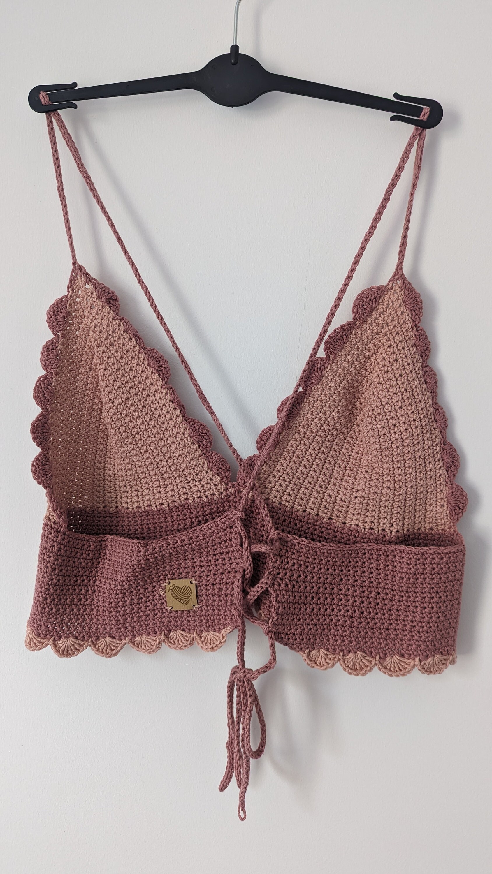 Crochet Bralet - Etsy UK