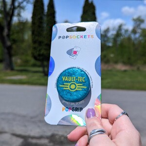 Fallout Inspired Popsocket™, Vault-tec Popsocket™, Resin Poposocket ...