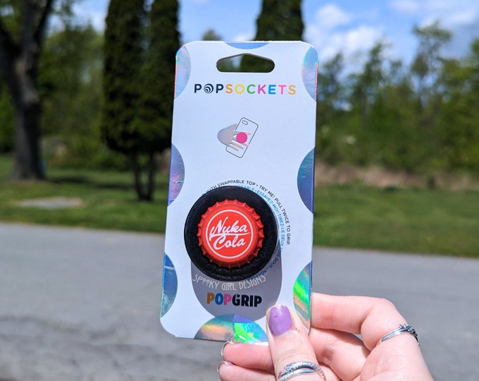 Fallout Inspired Nuka Cola Bottle Cap Popsocket™ for Phones or Kindle ...