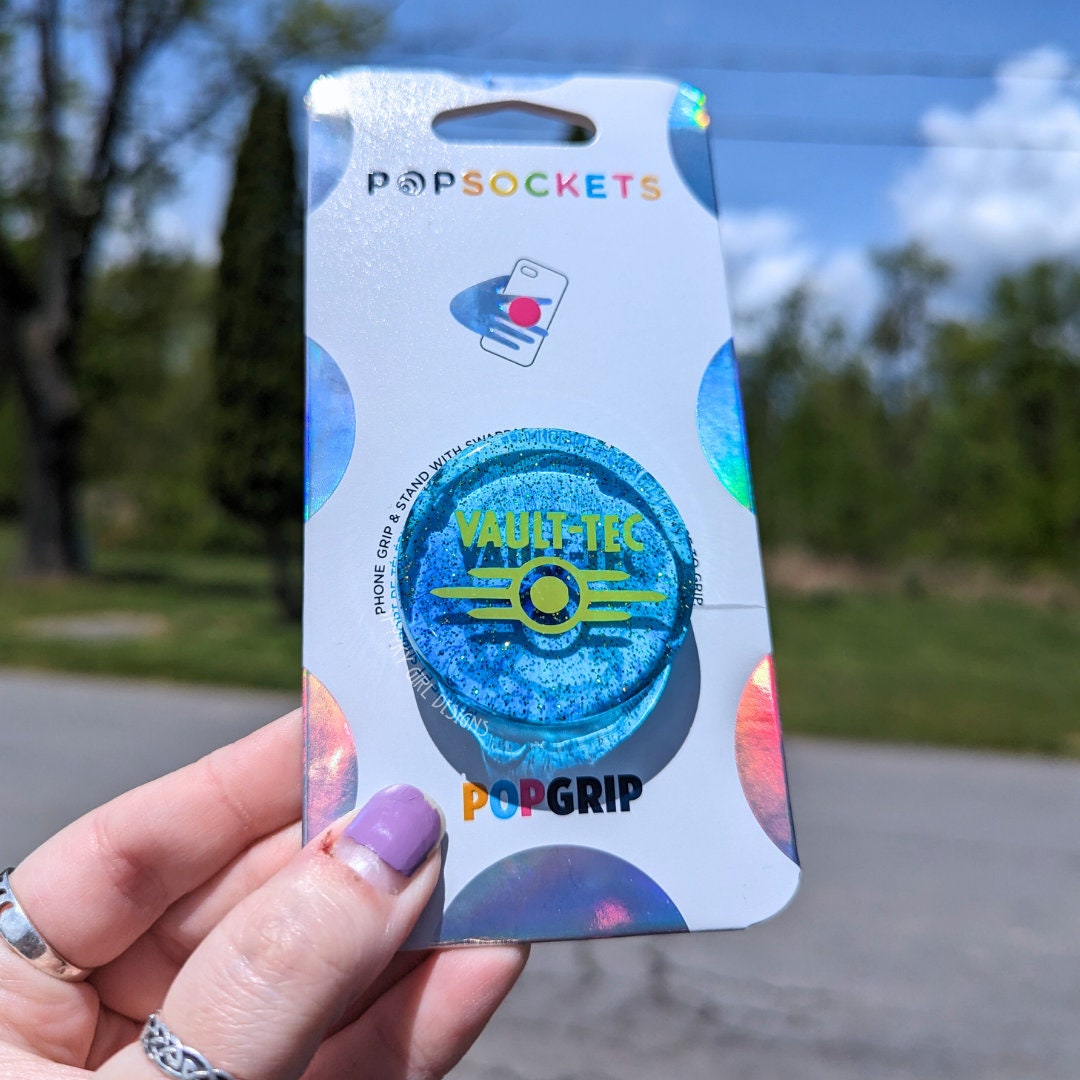 Fallout Inspired Popsocket™, Vault-tec Popsocket™, Resin Poposocket ...