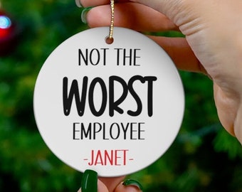 Employee Christmas Ornament - Etsy