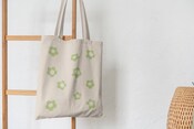The Flower Power Tote Bag, Floral Tote Bag, Cute Tote Bag, Y2K Canvas ...