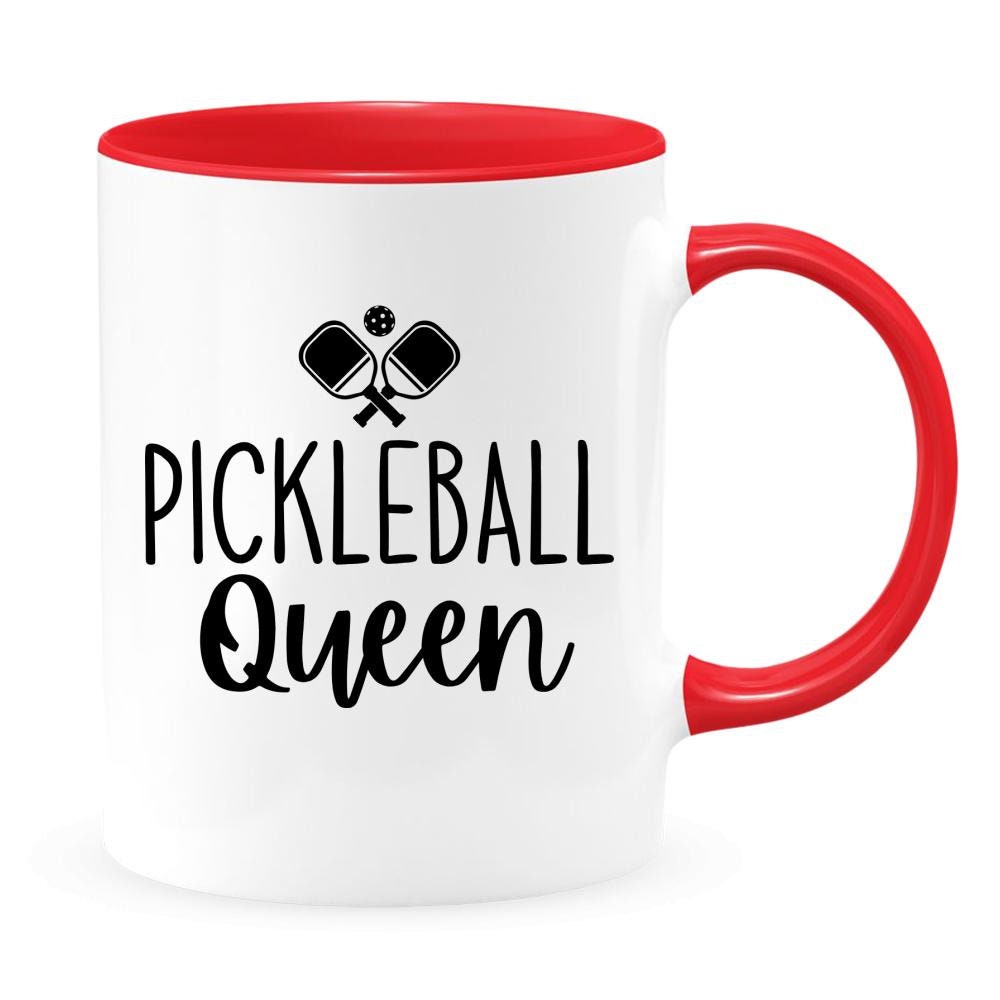 Pickleball Queen Mug, Pickleball Player Gifts, Pickleball Mug, Funny ...