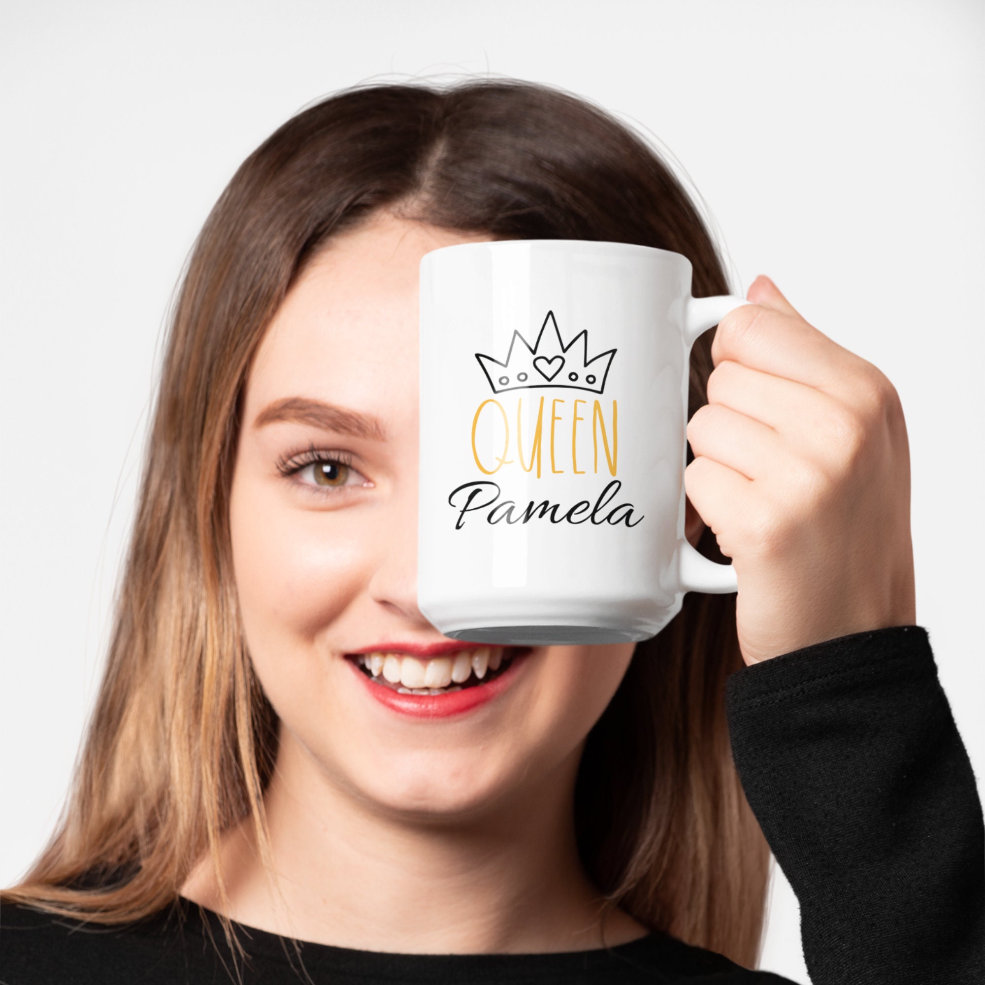 Personalized Queen Coffee Mug Custom Mug Queen Mug Coffee - Etsy