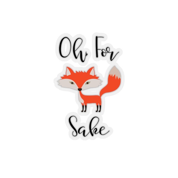 Oh for Fox Sake Bottle - Etsy