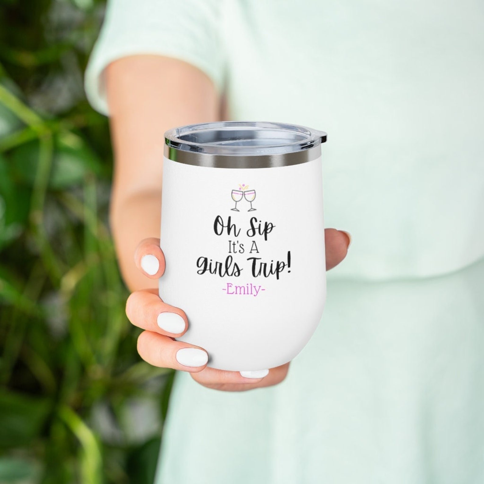 Personalized Oh Sip It's A Girls Trip Tumbler Girls - Etsy