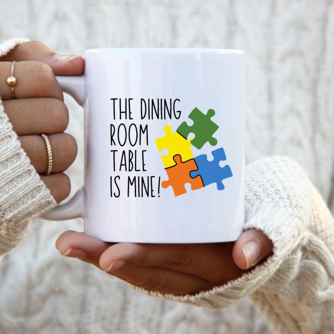 Jigsaw Puzzle Mug, Funny Jigsaw Mug, Puzzle Mug, Puzzle Lover Gift ...